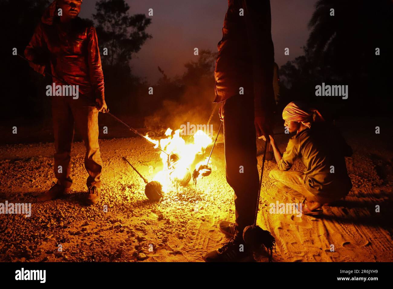 June 7, 2023, Chakulia, Jharkhand, India: The tranquil area ...