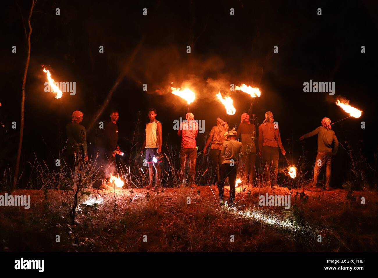 June 7, 2023, Chakulia, Jharkhand, India: The tranquil area ...