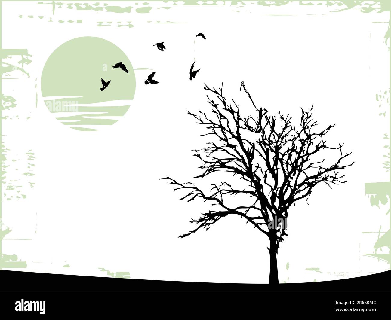 vector illustration of a tree Stock Vector Image & Art - Alamy