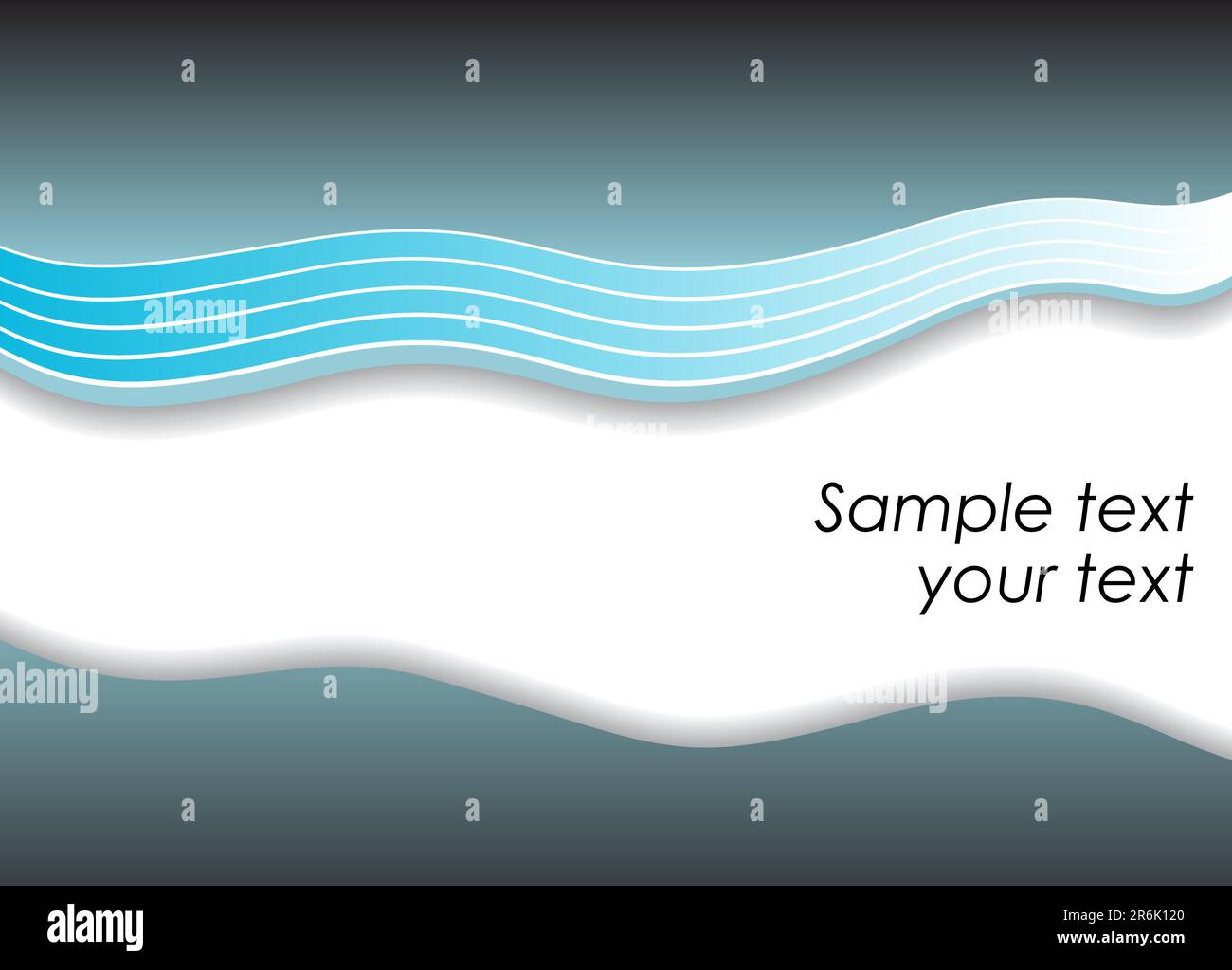 Blue abstract wave vector background for your business Stock Vector ...