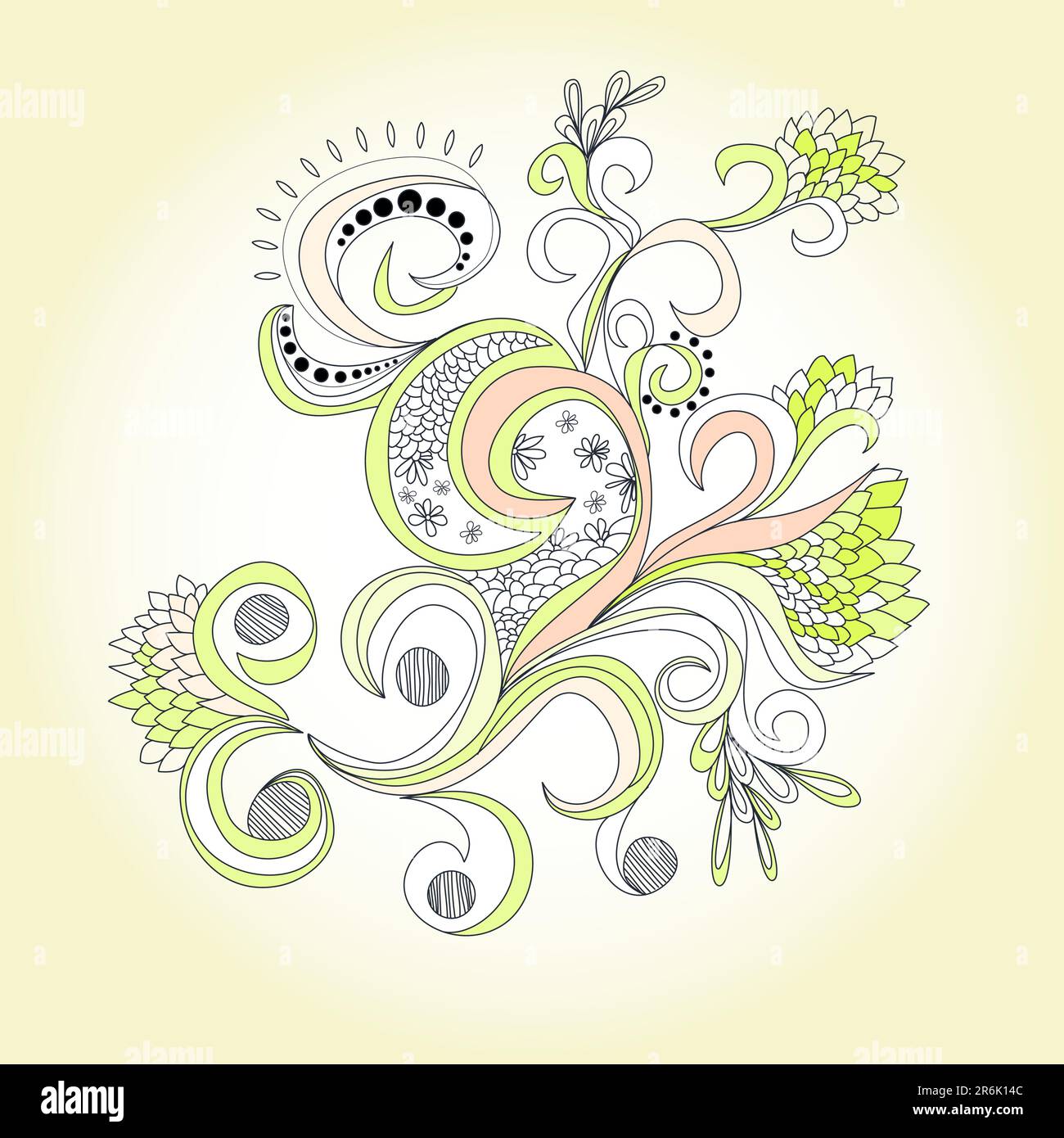 Vector floral element Stock Vector Image & Art - Alamy