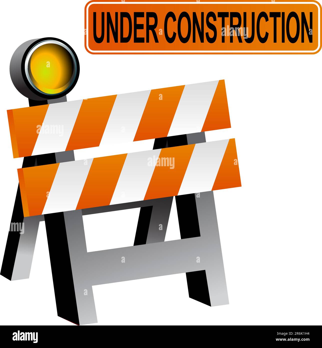 Construction barricade hi-res stock photography and images - Alamy