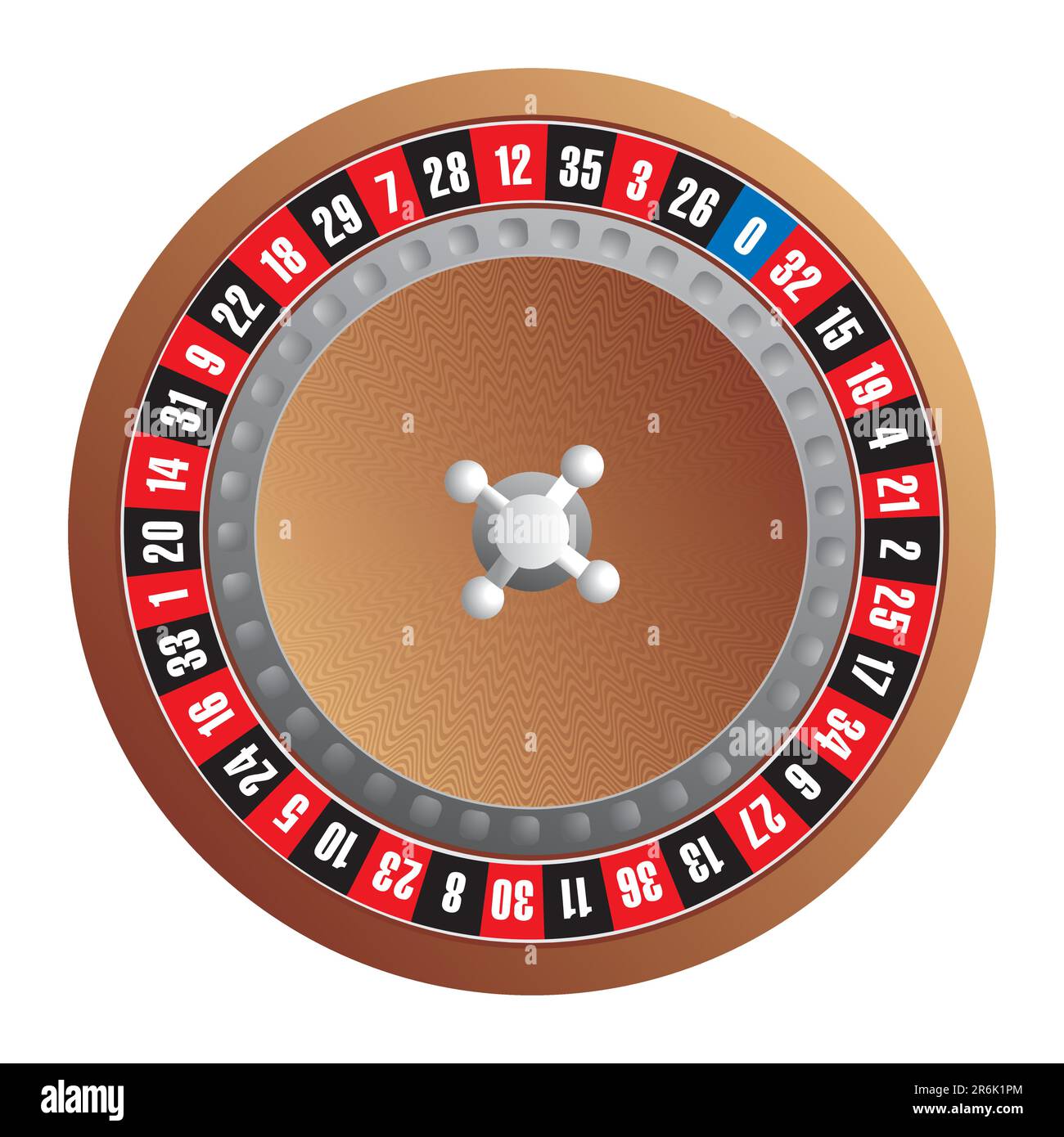 roulette wheel (vector Stock Vector Image & Art - Alamy