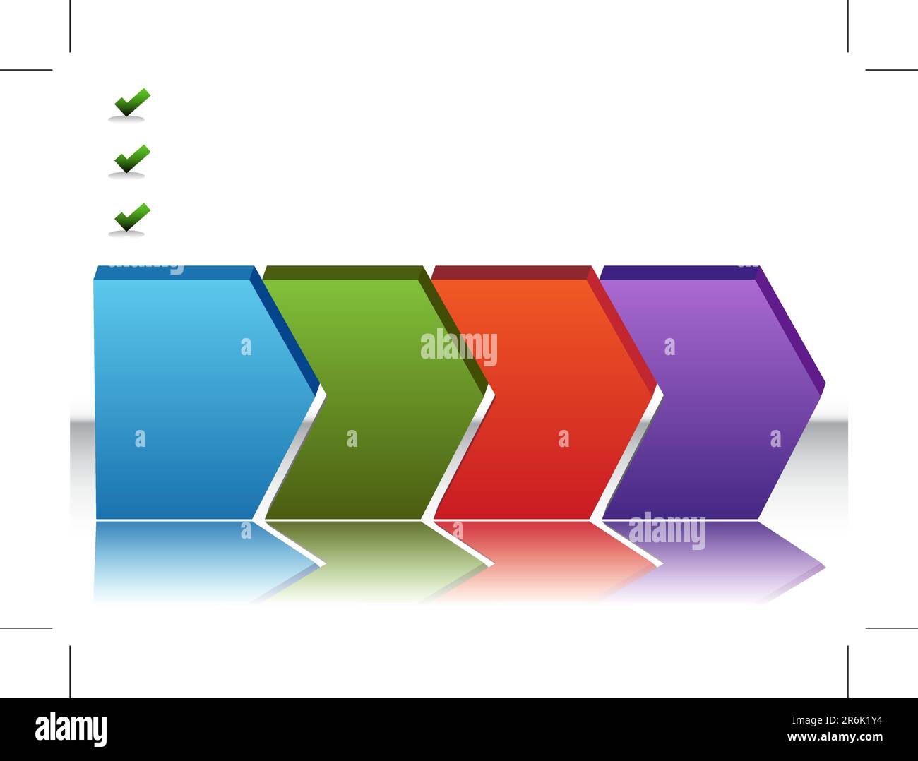 An image of a blank four stage chart Stock Vector Image & Art - Alamy