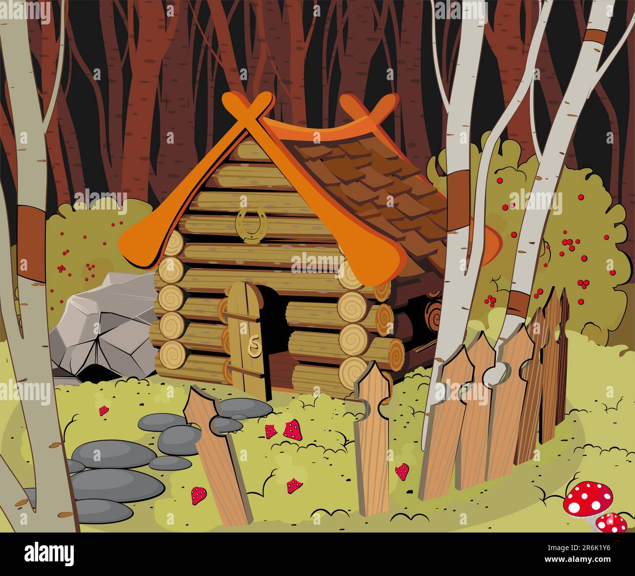 House front view in Stock Vector Images - Alamy