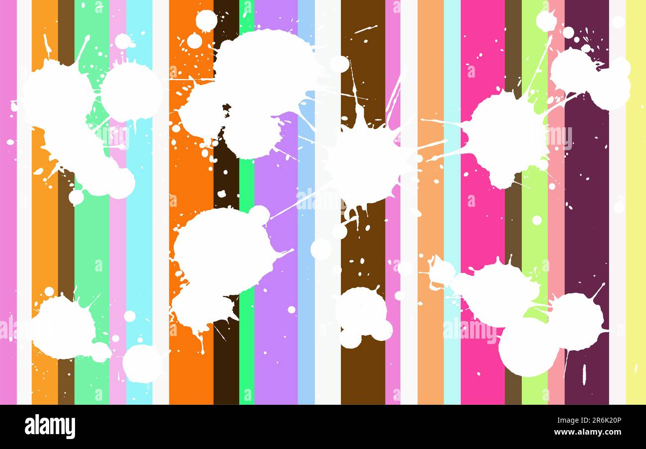 Funcy Background with white splats over the top Stock Vector Image ...