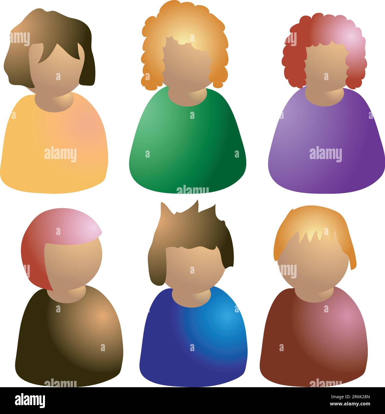 Women shape illustration hi-res stock photography and images - Alamy