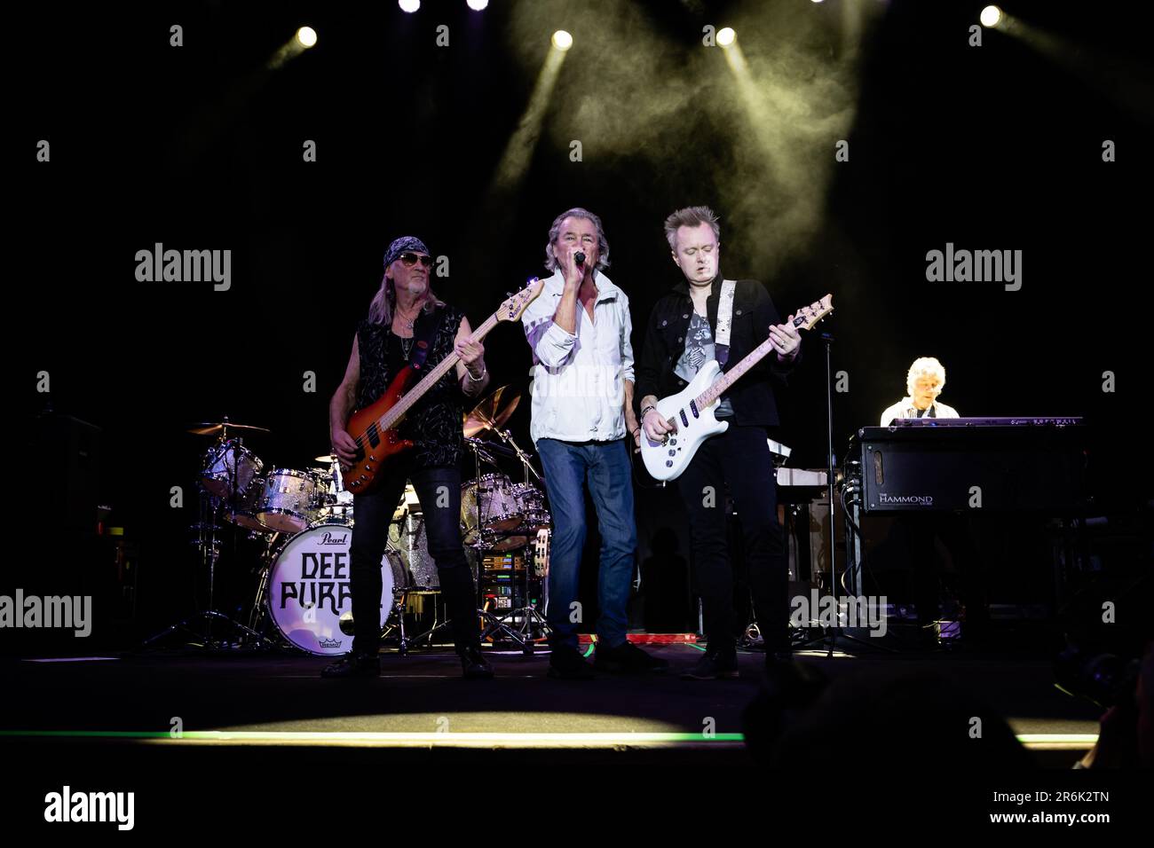 Copenhagen, Denmark. 09th June, 2023. The English rock band Deep Purple ...