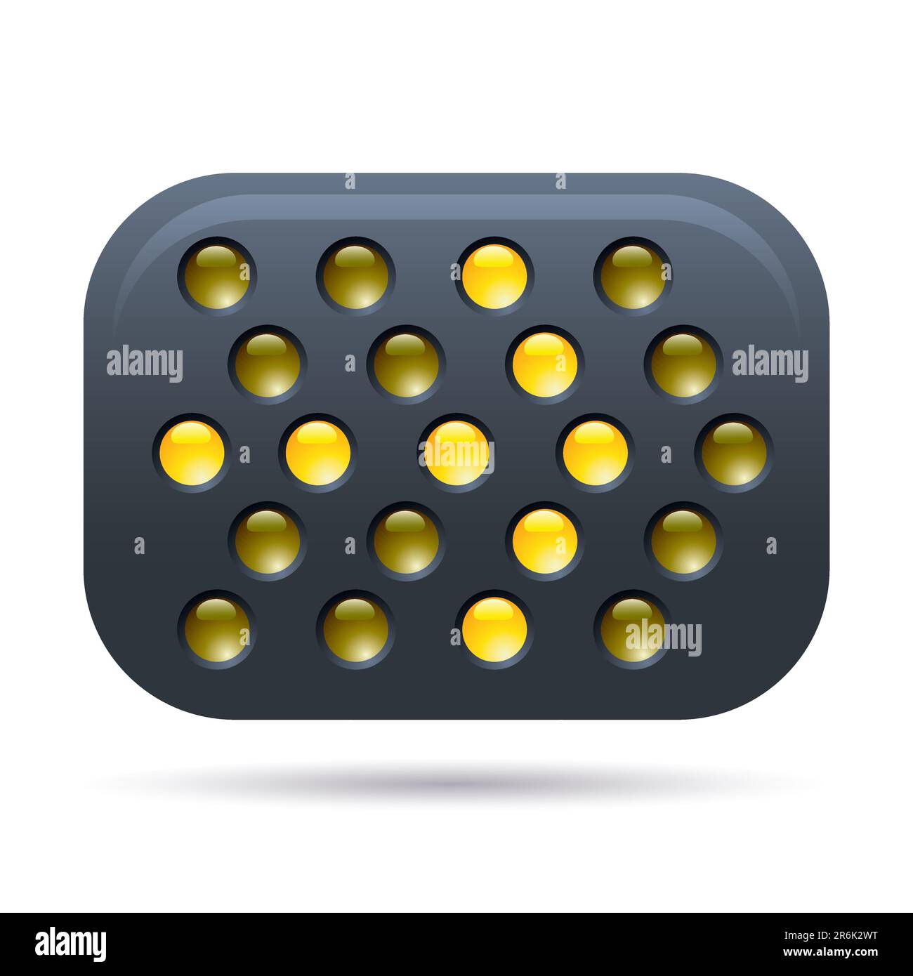 Street light icon circle Stock Vector Images - Alamy