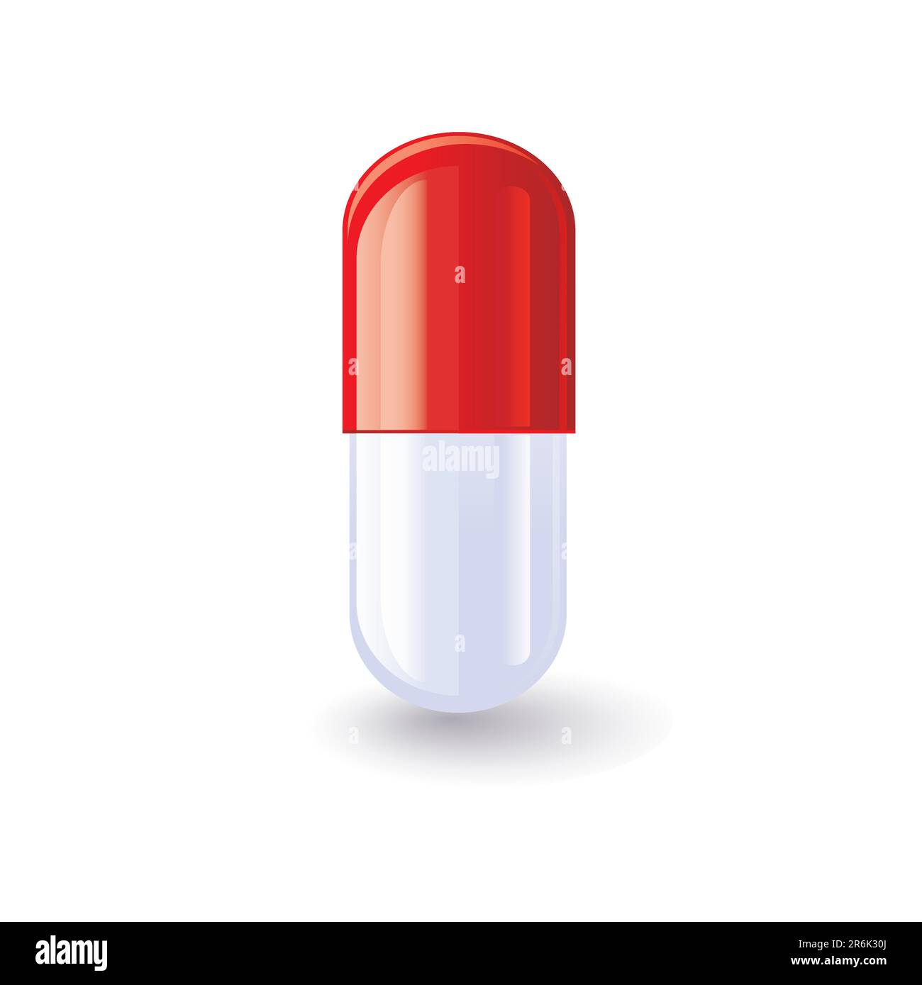 Medical pill color icon Stock Vector Images - Alamy