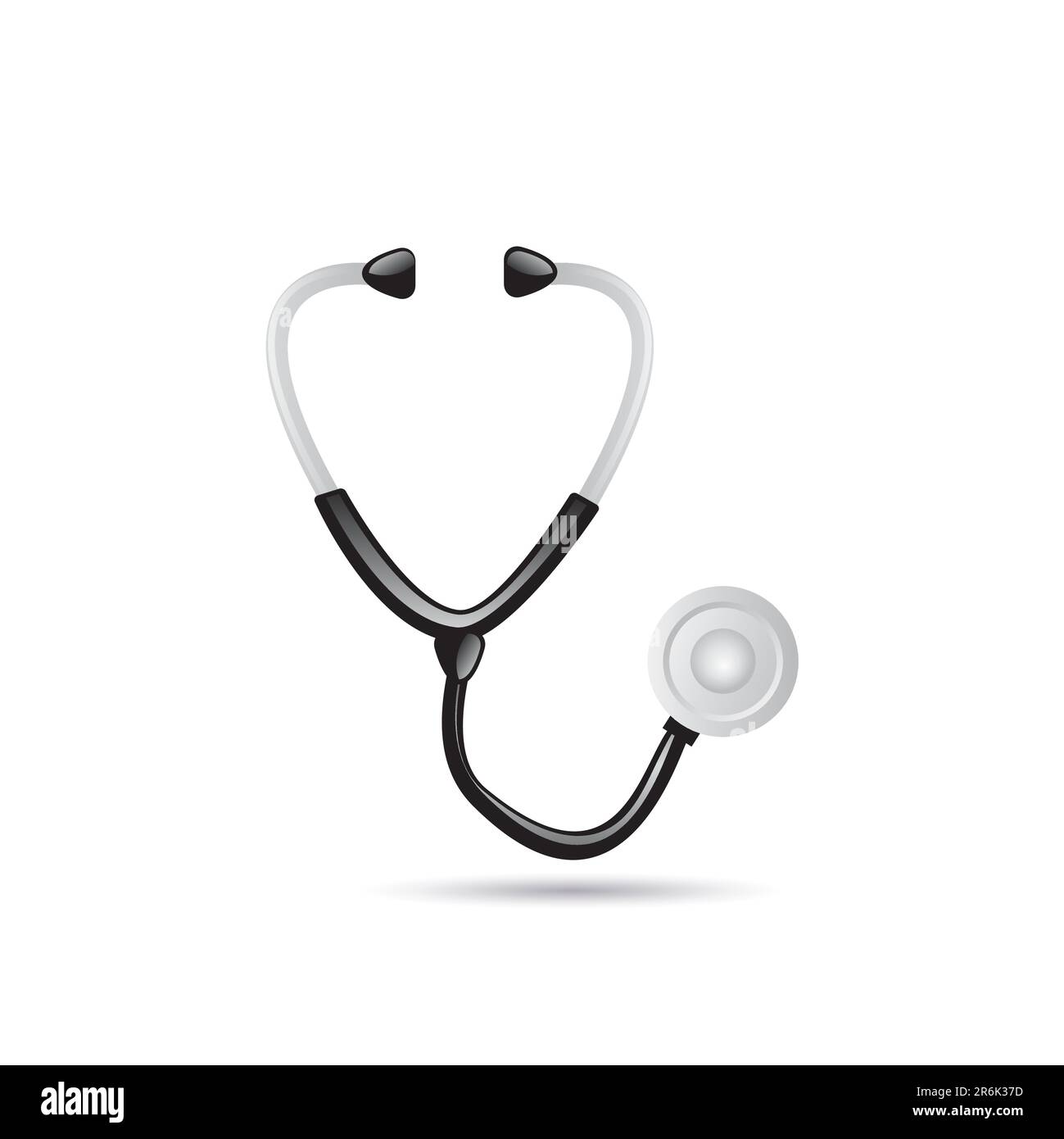 Professional stethoscope Stock Vector Images - Alamy