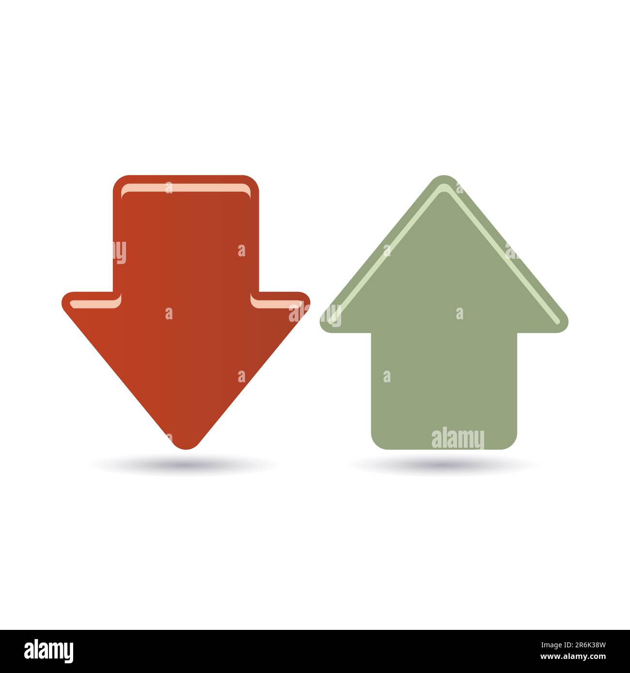up and down arrows Stock Vector Image & Art - Alamy