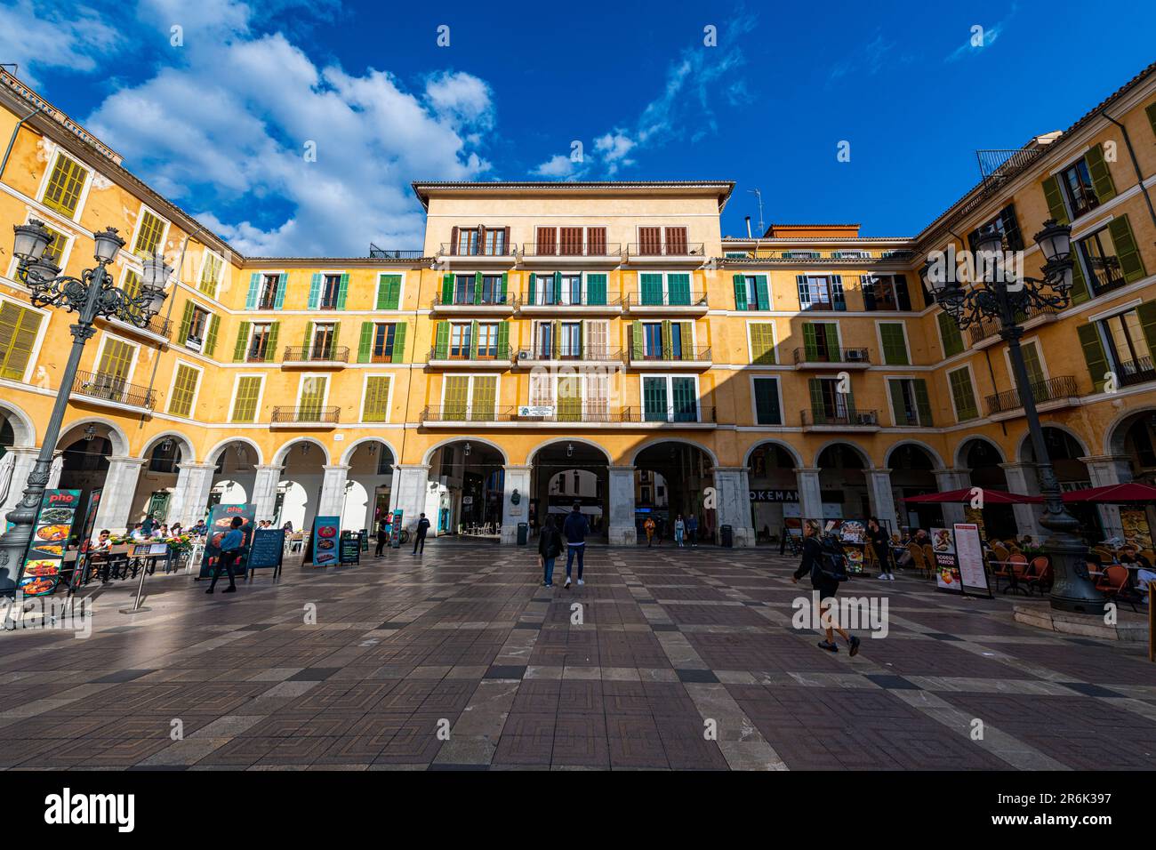 Plaza Major, Palma, Mallorca, Balearic Islands, Spain, Mediterranean ...