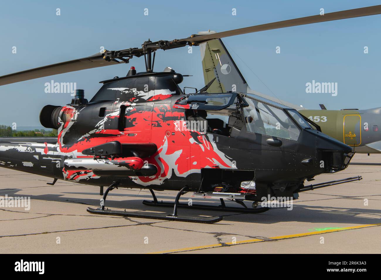 Cobra Helicopter In Action