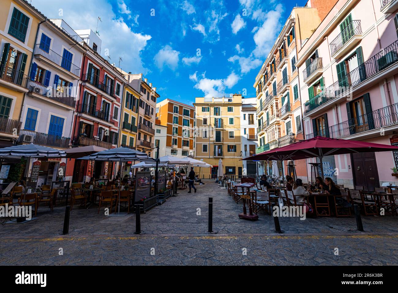 Plaza d'En Coll, Palma, Mallorca, Balearic Islands, Spain ...