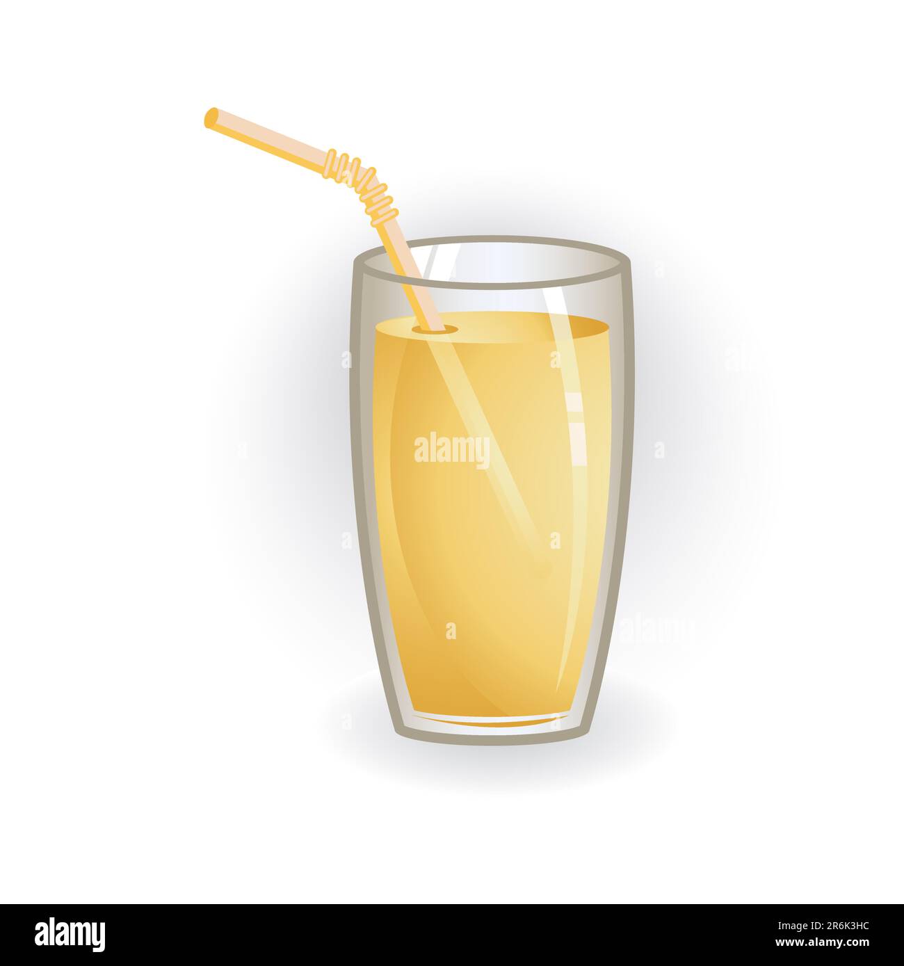 Juice glass icon image Cut Out Stock Images & Pictures - Alamy