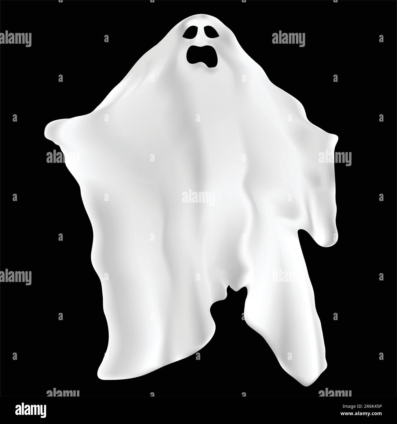 Ghostly spirit Stock Vector Images - Alamy