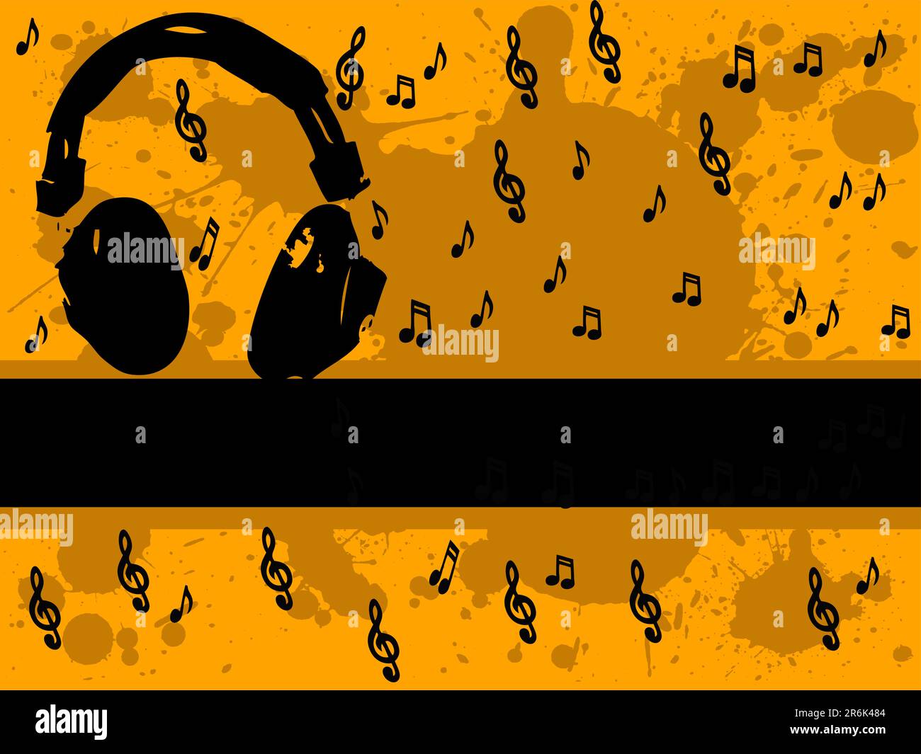 Music notes backdrop Stock Vector Images - Alamy