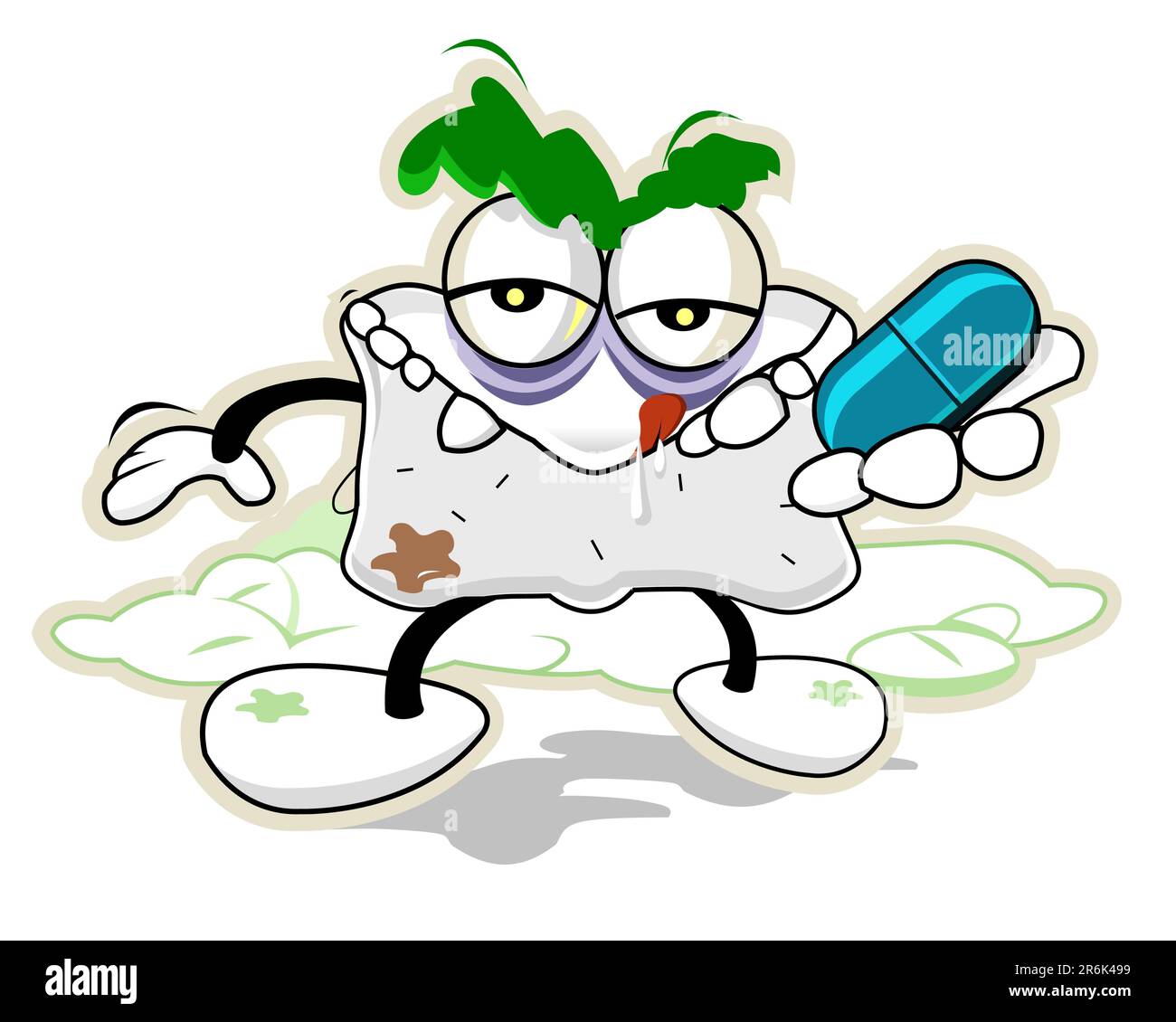 junk mail - cartoon character vector illustration Stock Vector Image ...