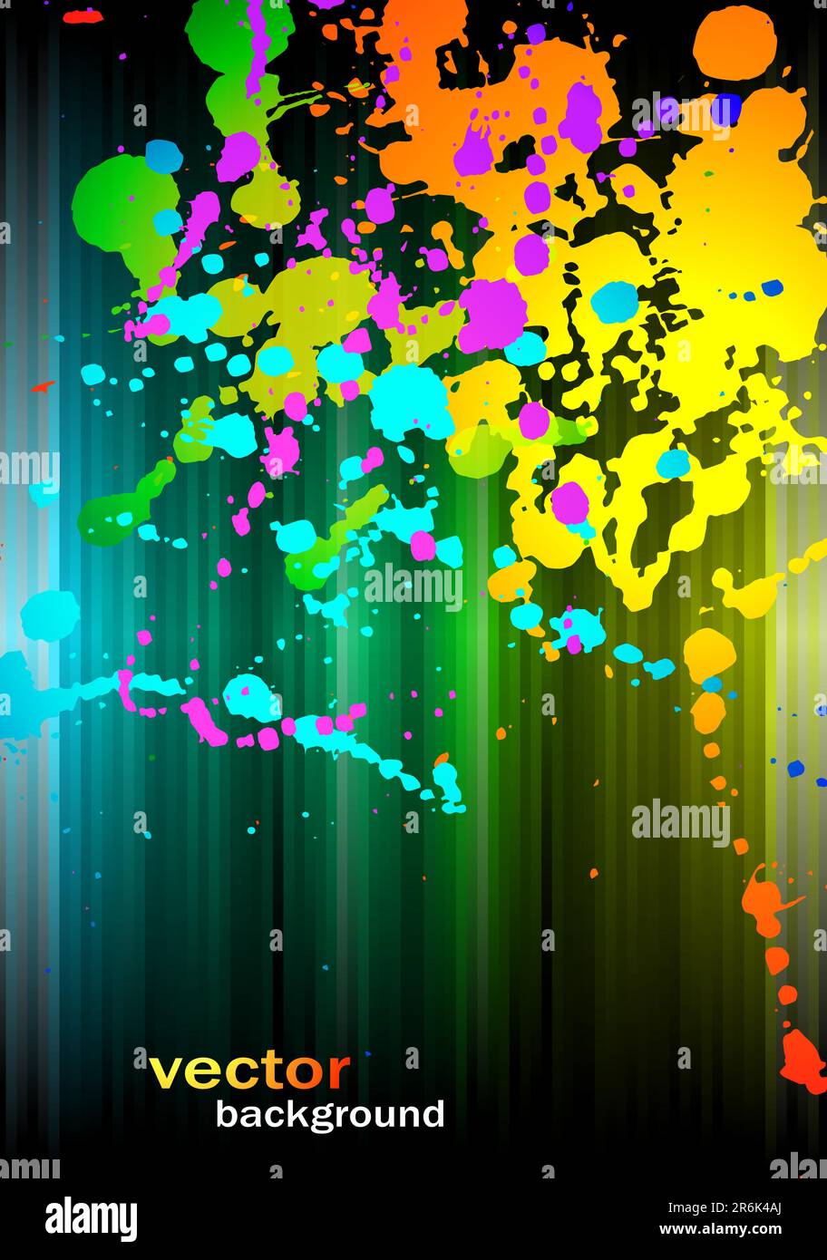 Abstract Colorful Business Background with Rainbow Spectrum colours ...