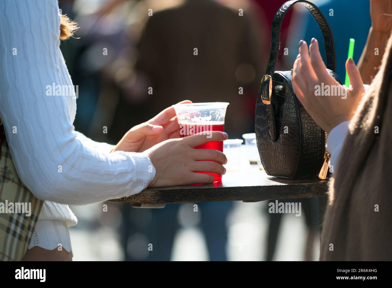 Chat drink hi-res stock photography and images - Alamy