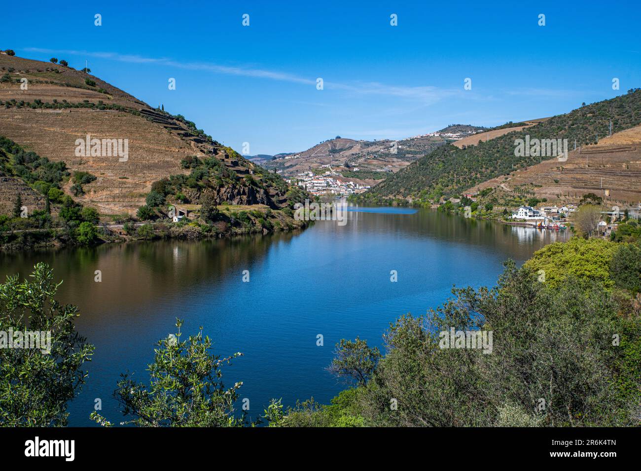 View over the Wine Region of the Douro River, UNESCO World Heritage ...