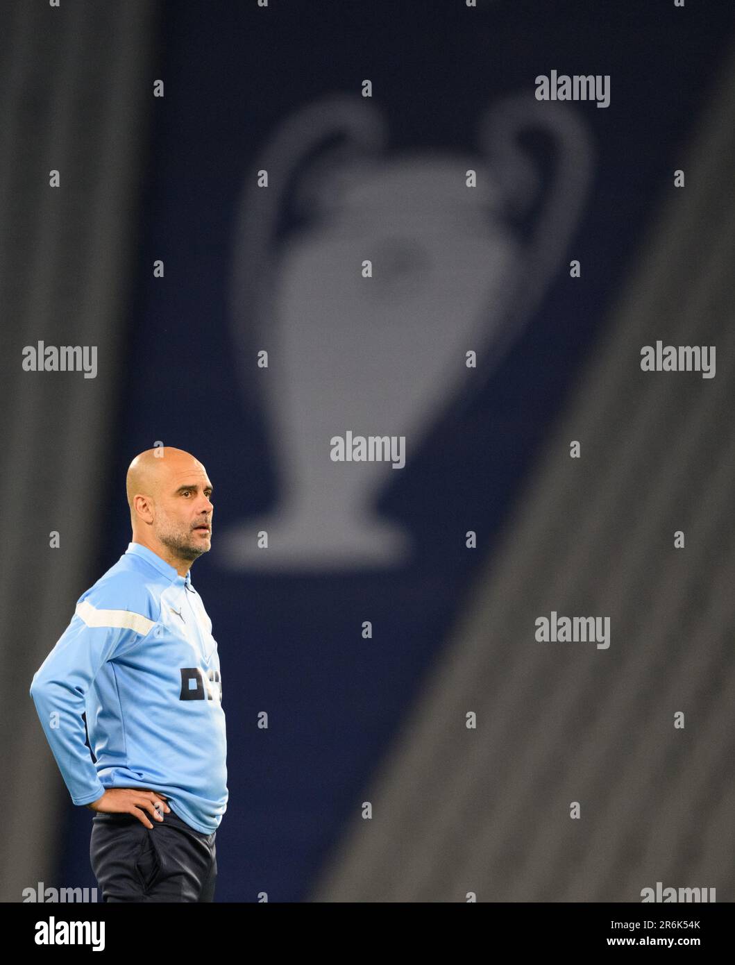 Istanbul, Turkey. 09th June, 2023. Soccer: Champions League, before the final Manchester City ...