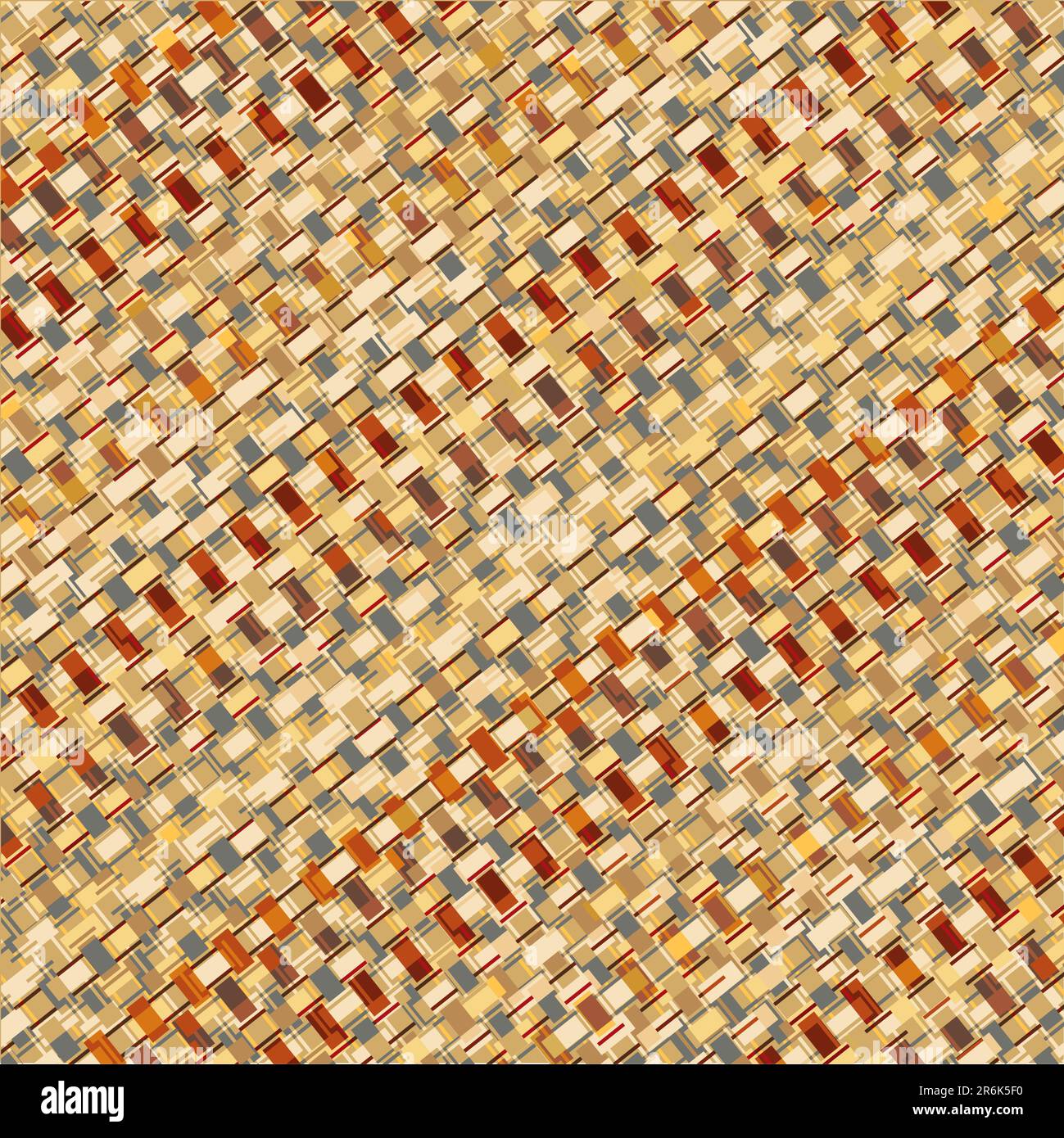 Editable vector illustration of a woven basket pattern Stock Vector ...