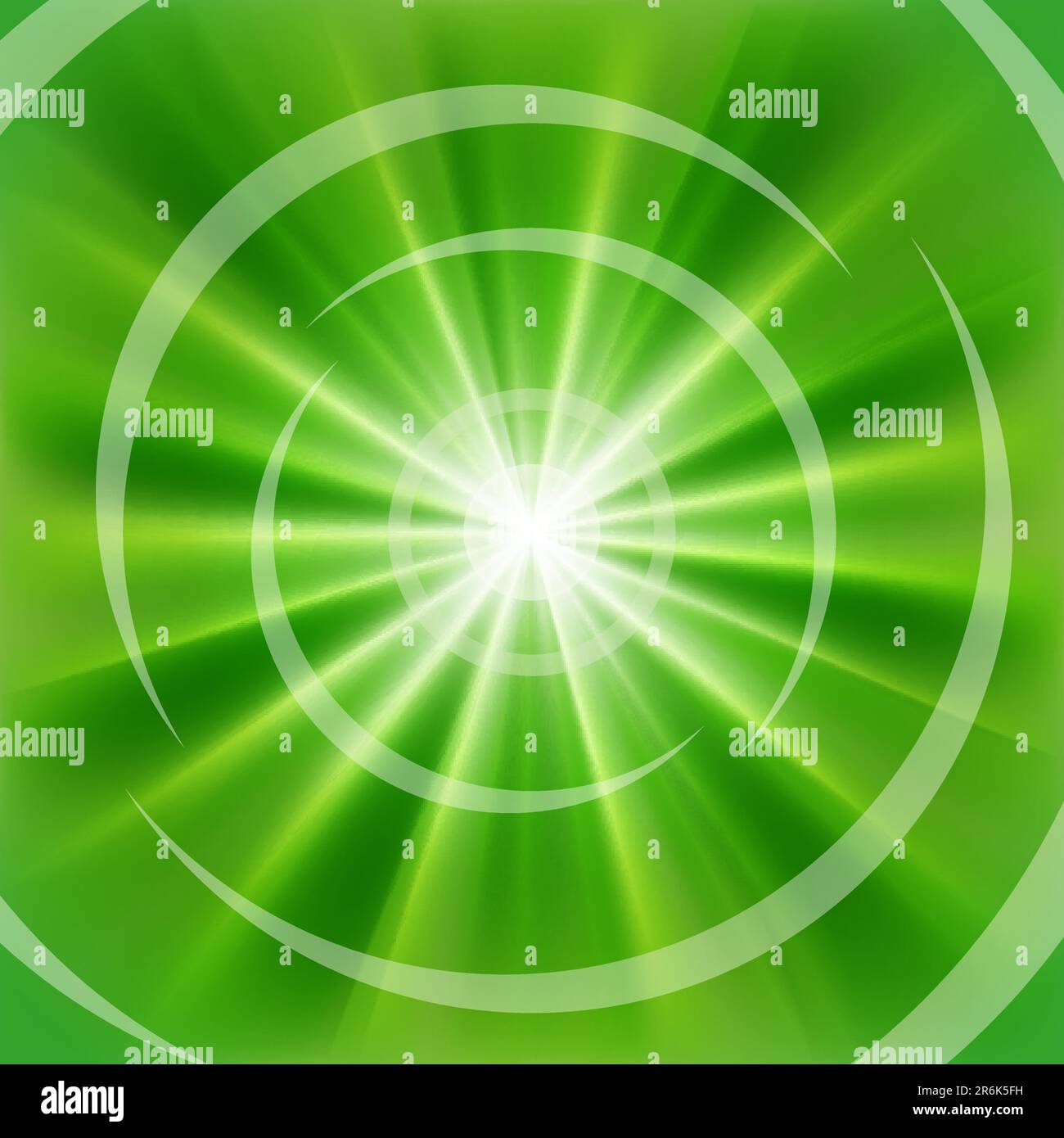 Bright Green rays. Illustration for your design Stock Vector Image ...
