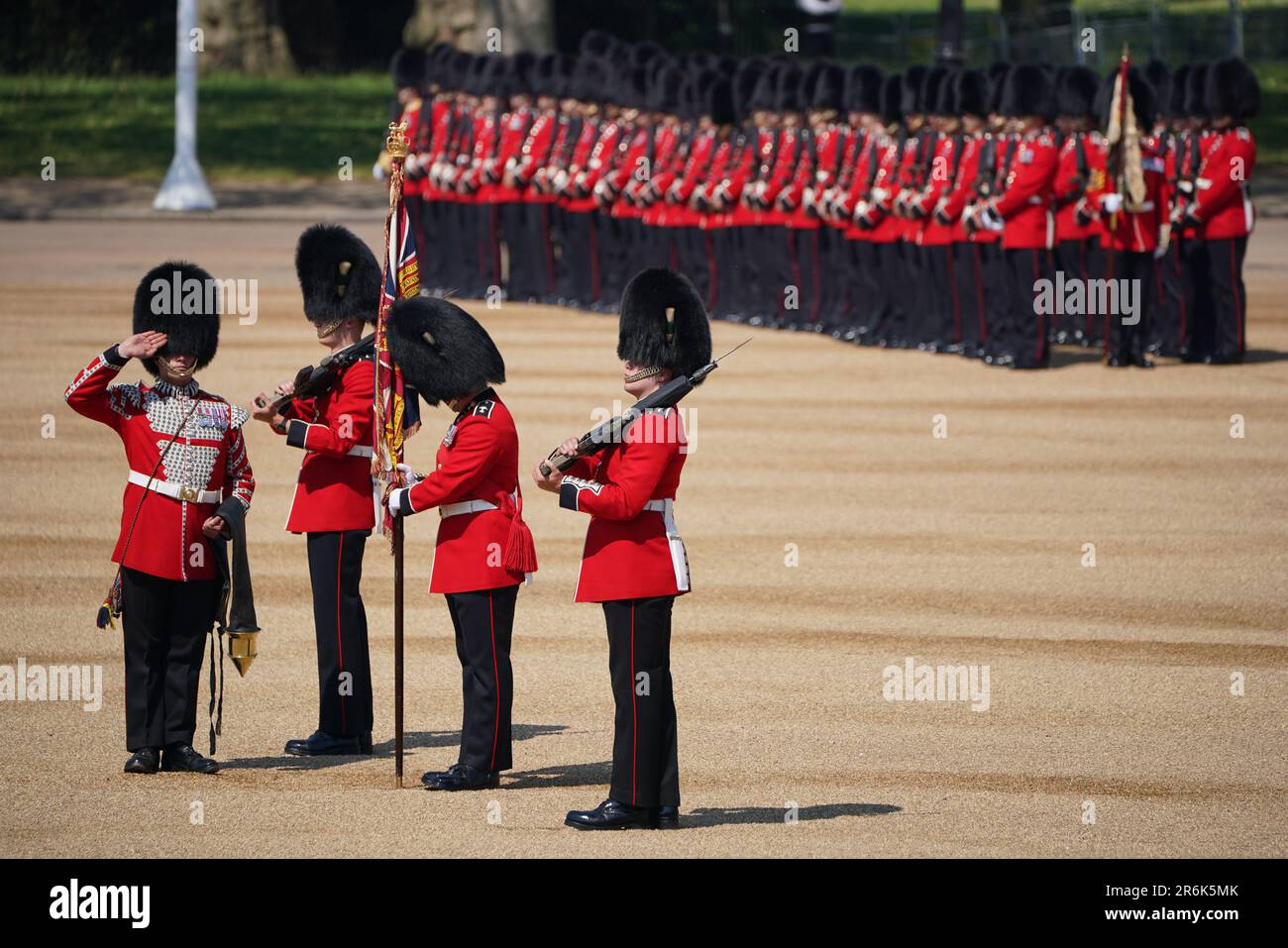 The Colonel's Review, for Trooping the Colour, at Horse Guards Parade ...