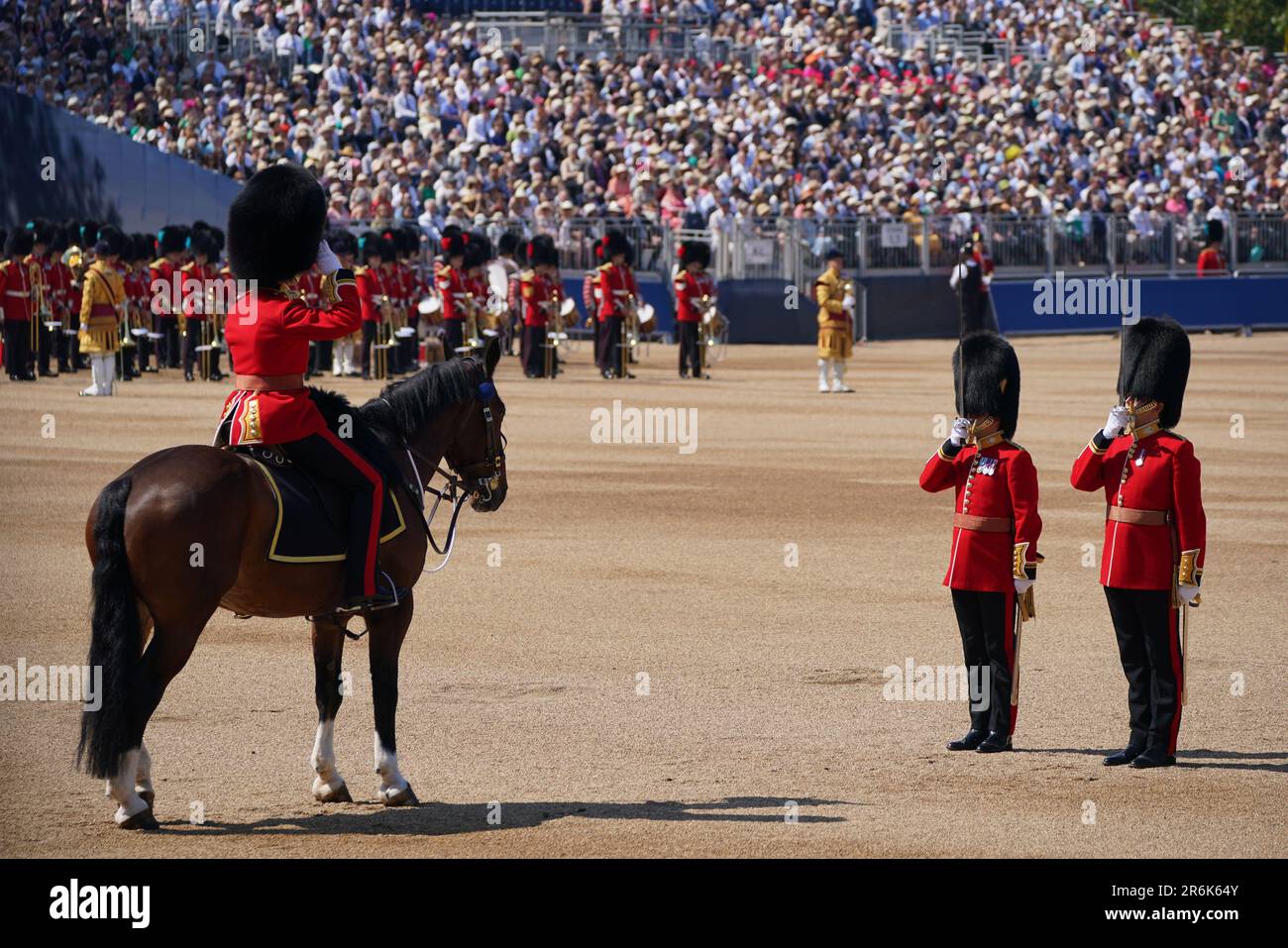 The Colonel's Review, for Trooping the Colour, at Horse Guards Parade ...