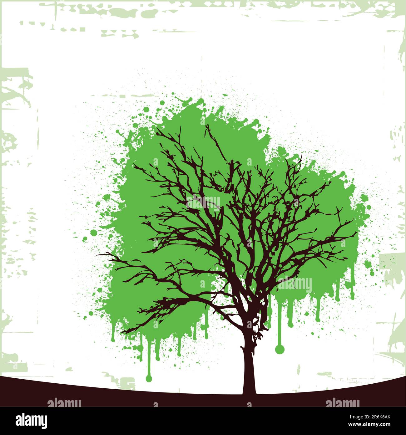 vector illustration of a tree Stock Vector Image & Art - Alamy
