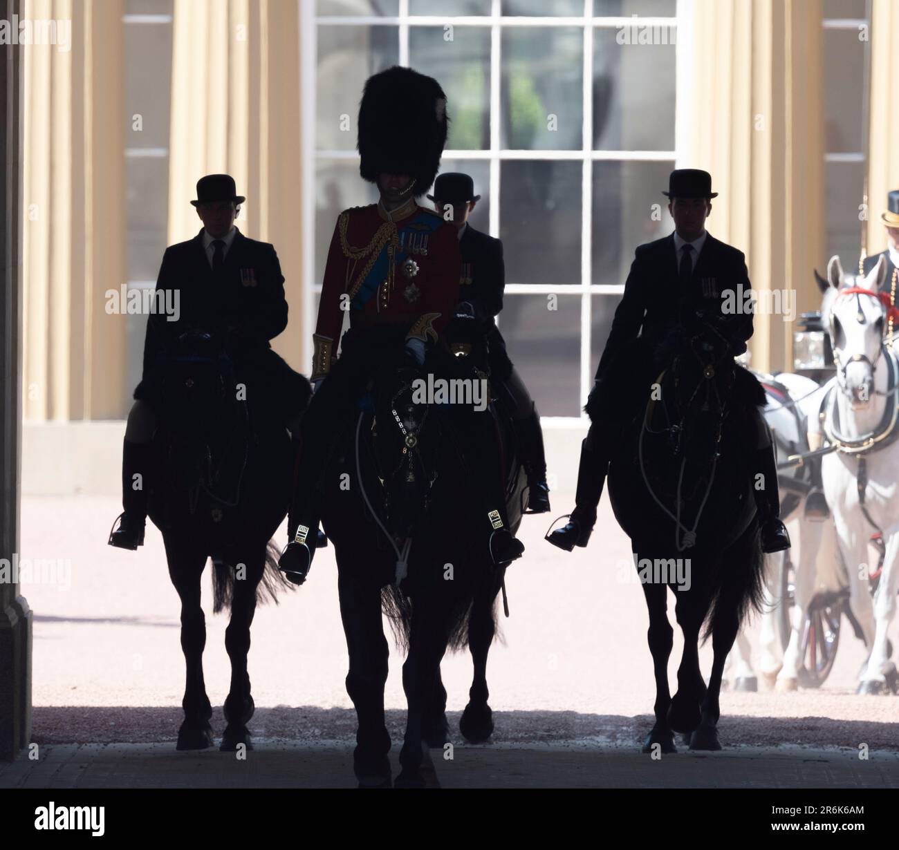 London, UK 10 June 2023. The Colonel's Review, the final rehearsal for ...
