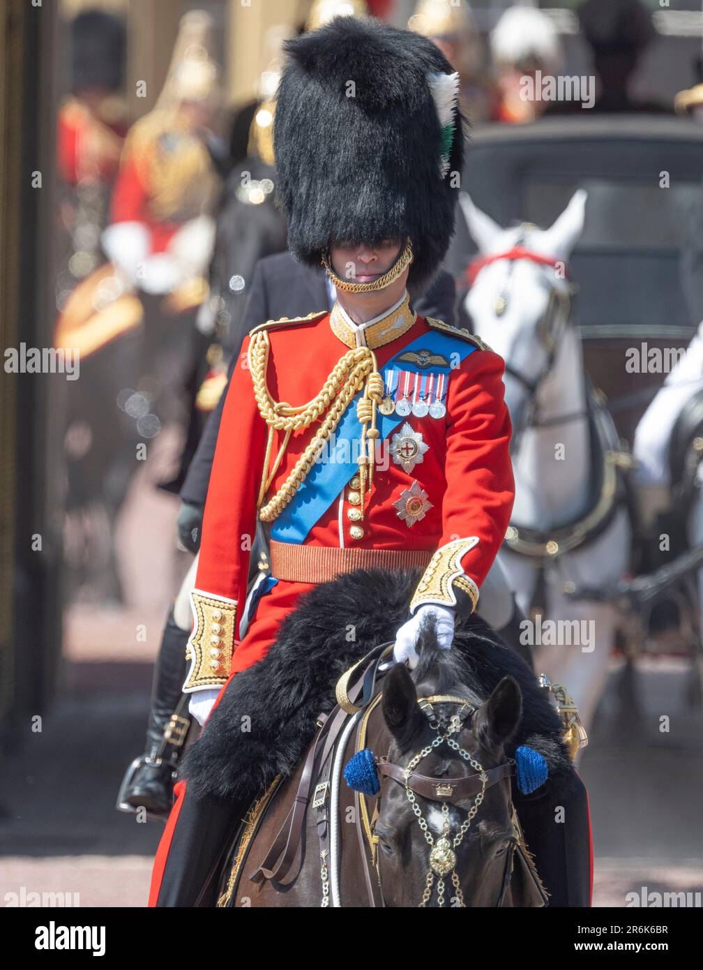 Regimental colonel welsh guards hi-res stock photography and images - Alamy