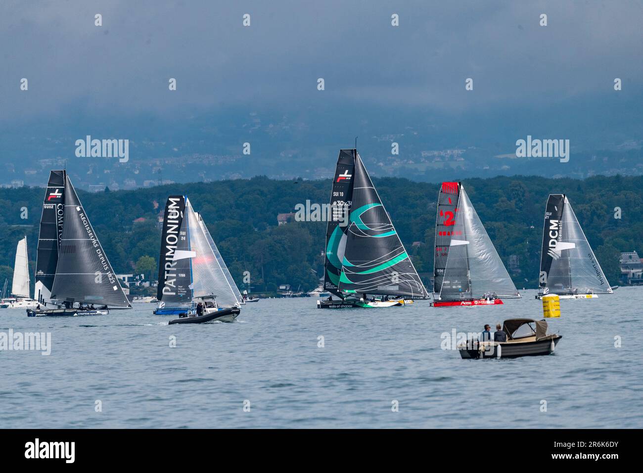 Geneva, Geneva, Switzerland. 10th June, 2023. Several competitors on ...