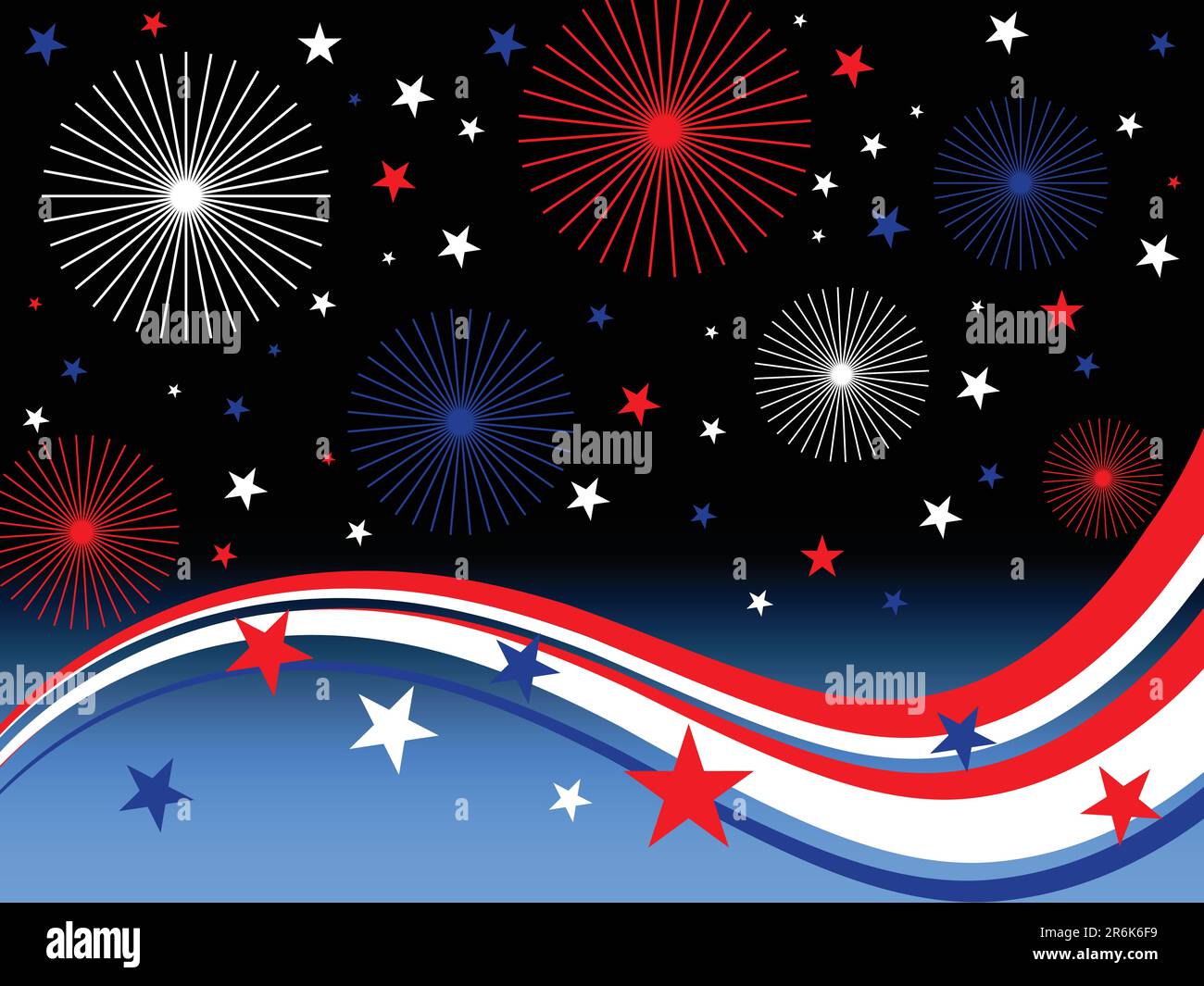 Fireworks color stars Stock Vector Images - Alamy