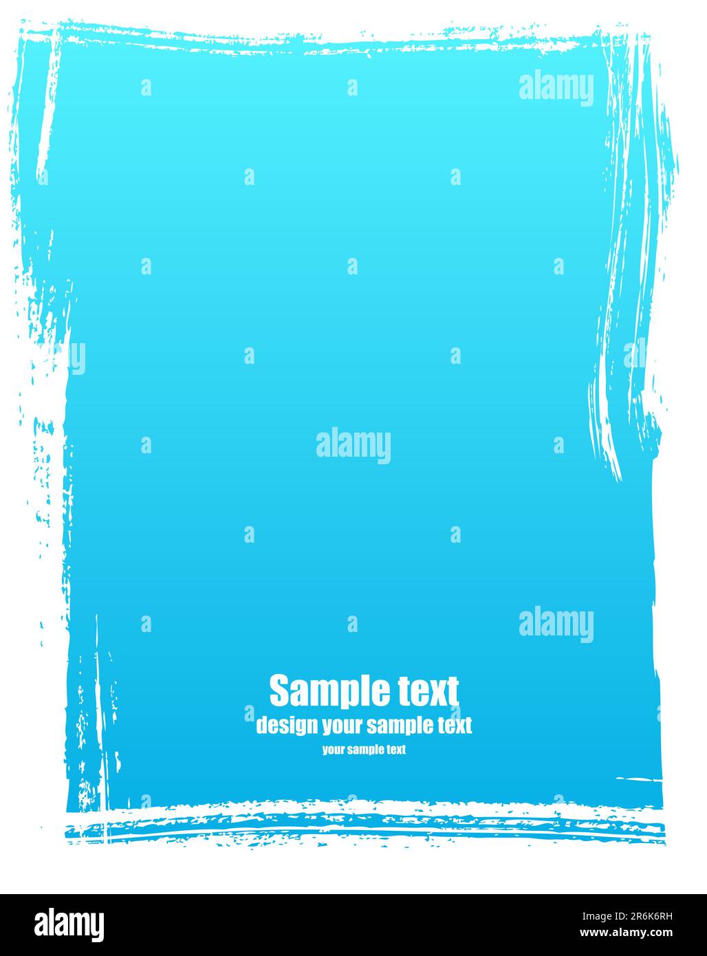 Grunge frame in blue color Stock Vector Image & Art - Alamy