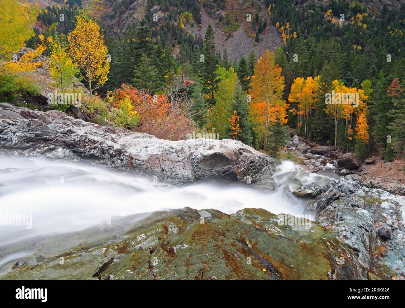 Waterfall Ouray Colorado