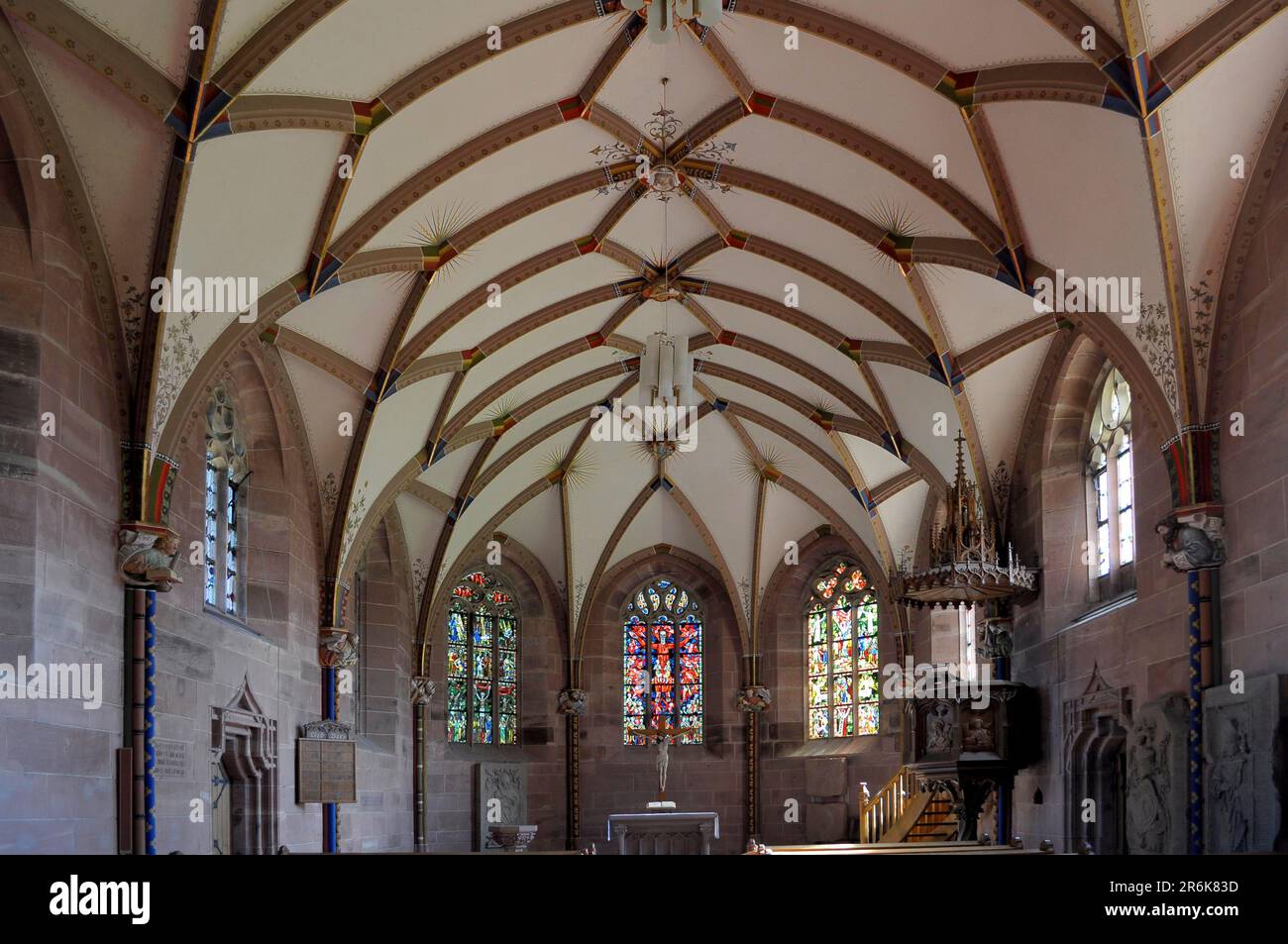 Inside lady chapel monastery hi-res stock photography and images - Alamy