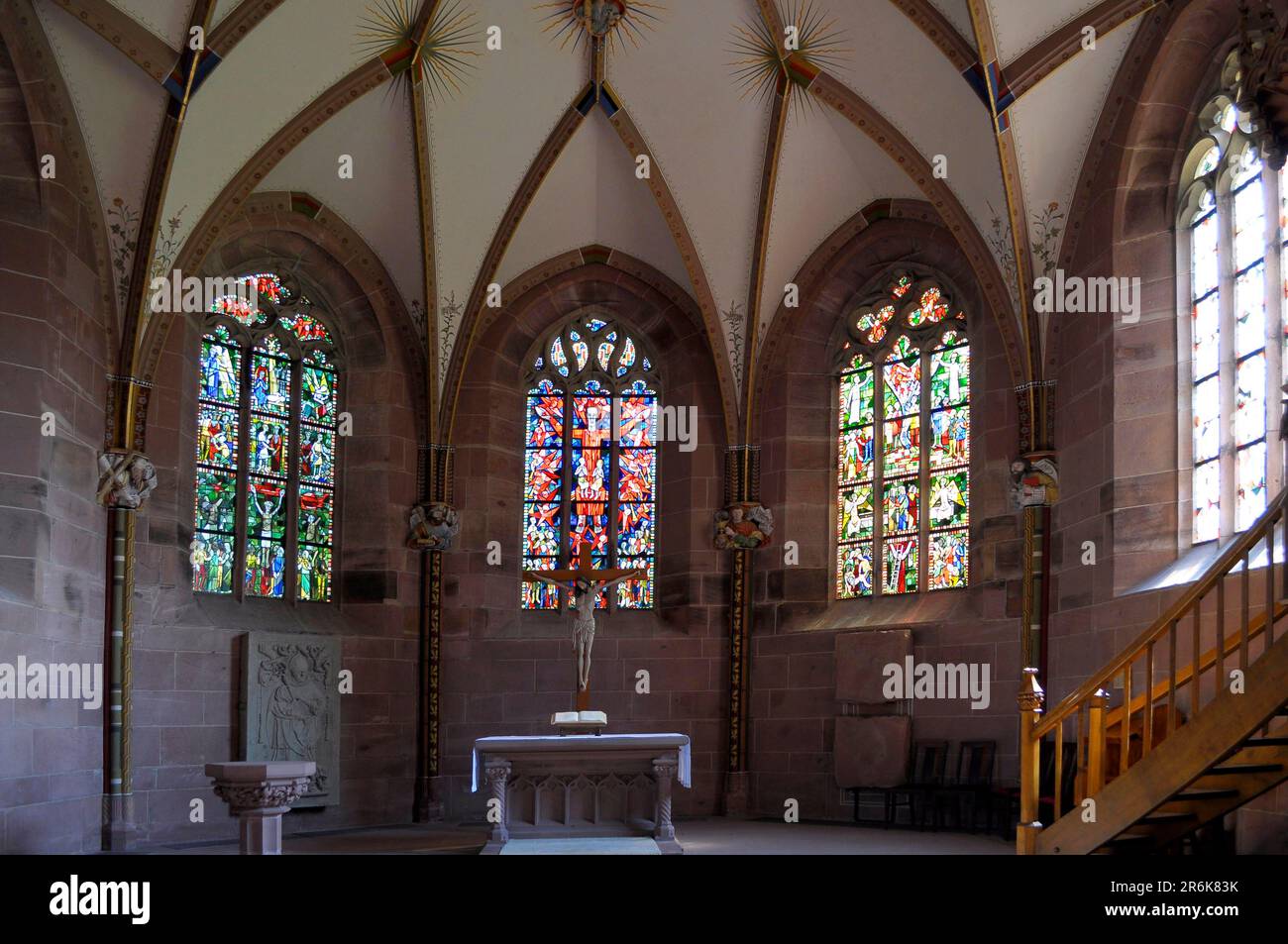Baden Wuertemberg, North, Black Forest, Hirsau Monastery, Lady Chapel ...