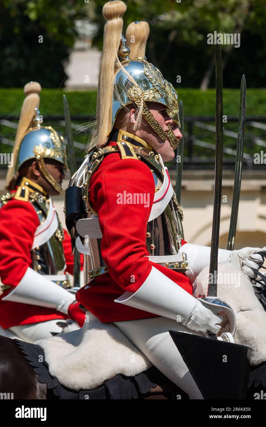 Westminster, London, UK. 10th Jun, 2023. Trooping the Colour is due to ...