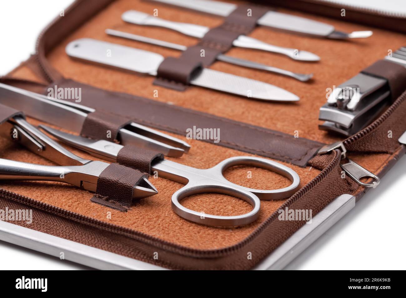 Tools of a manicure set Stock Photo - Alamy