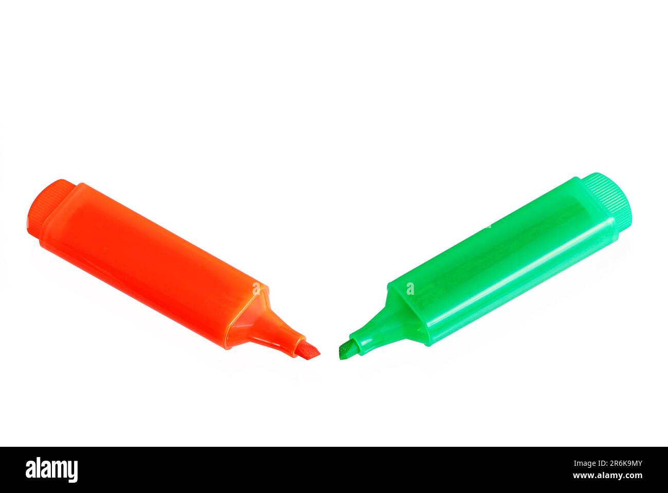 Close up highlighter pen Cut Out Stock Images & Pictures - Alamy