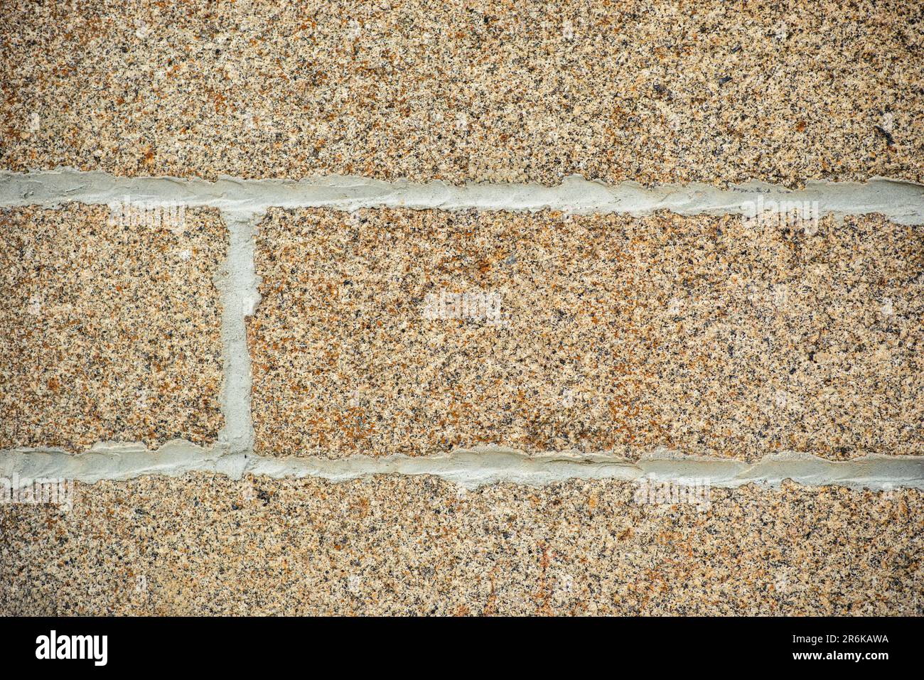 Stone wall made of stones with white seams. Old stone. Can be used as ...