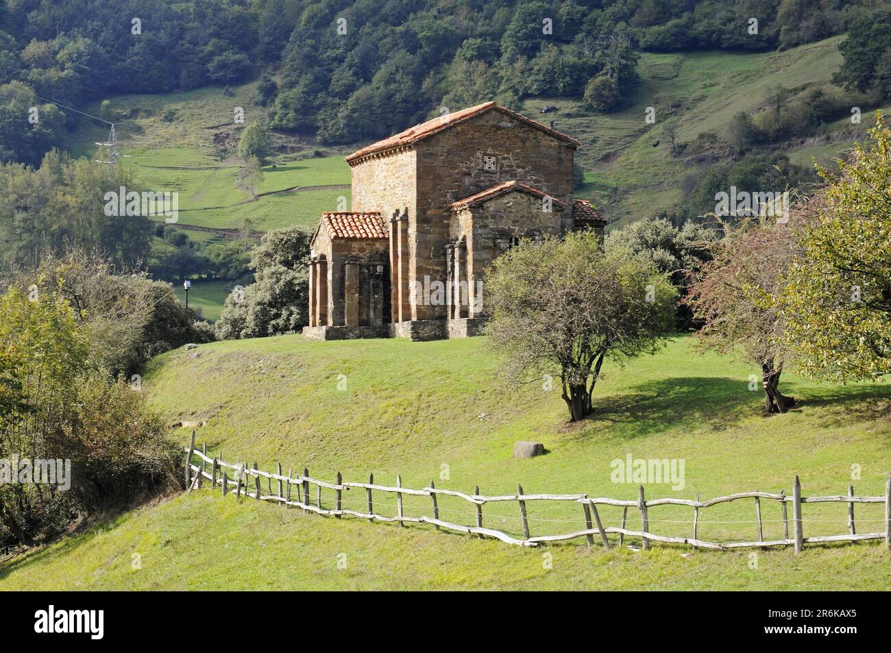 Pre-Romanesque Church of Santa Cristina de Lena, Pola de Lena, Asturias ...