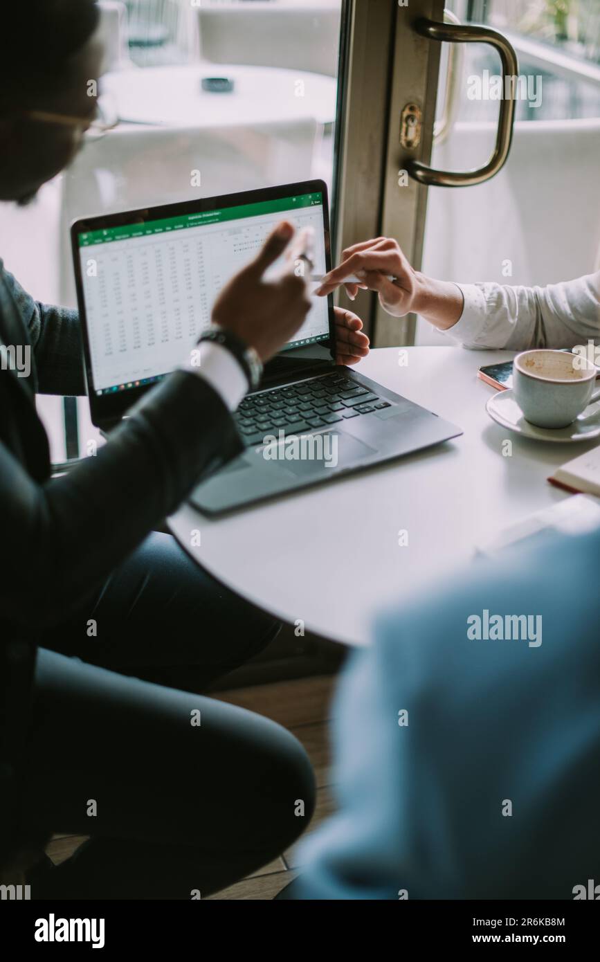 Three students conversating and discussing about their upcoming ...