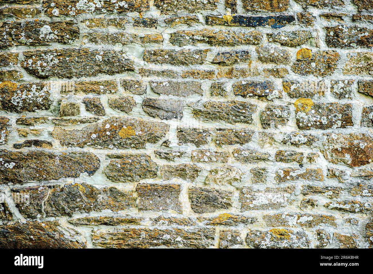 Old stone wall with mold. can be used as background Stock Photo - Alamy