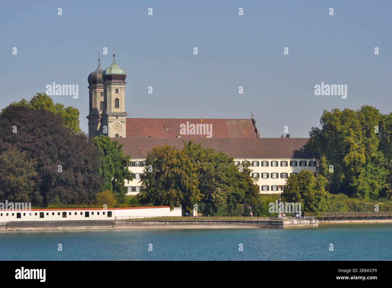 On Lake Constance, Friedrichshafen, observation tower, castle church ...