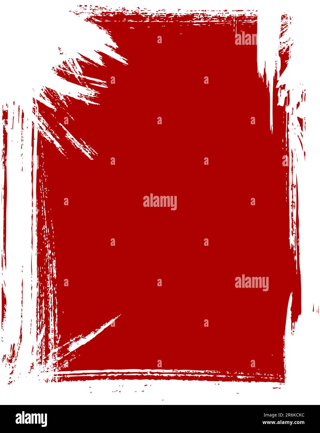 Picture frame in rough Stock Vector Images - Alamy