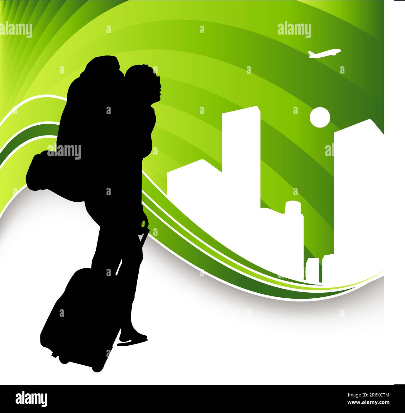 World traveller backpack Stock Vector Images - Alamy